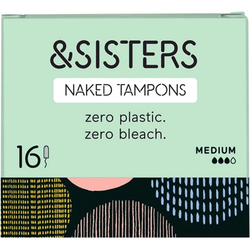 &SISTERS by Mooncup Gynaecologist Approved Non-Applicator Tampons ...