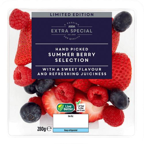 ASDA Extra Special Limited Edition Hand Picked Summer Berry Selection ...