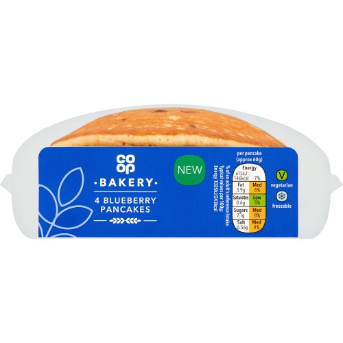 Co-op Bakery 4 Blueberry Pancakes - Compare Prices & Where To Buy ...