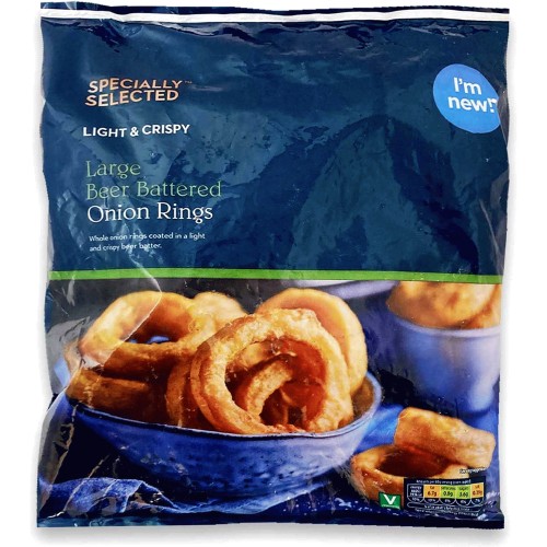 Iceland Luxury Beer Battered Onion Rings (400g) - Compare Prices ...