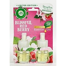 Air Wick Pink Prosecco and Raspberry Liquid Electrical Twin Refill ...