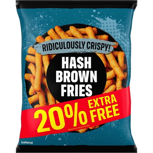 Iceland Ridiculously Crispy Homestyle Hash Browns (600g) - Compare ...