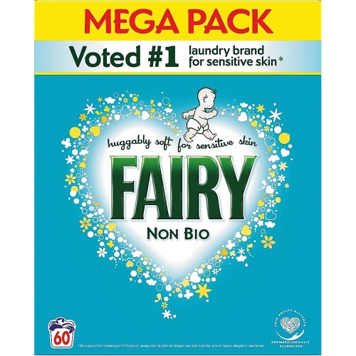 Fairy Non Bio Washing Powder (60w) - Compare Prices & Where To Buy ...