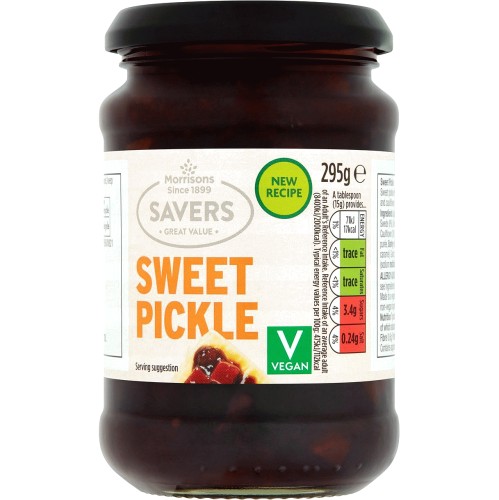 Morrisons Savers Sweet Pickle (295g) - Compare Prices & Where To Buy ...