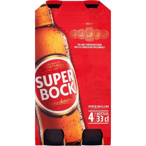 Super Bock Portuguese Lager (4 x 330ml) - Compare Prices & Where To Buy ...