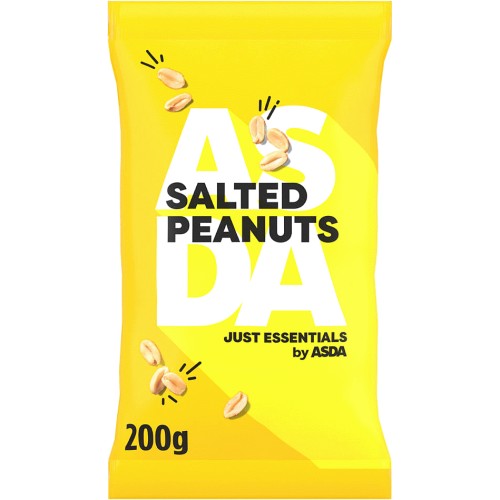 JUST ESSENTIALS by ASDA Salted Peanuts (200g) - Compare Prices & Where ...