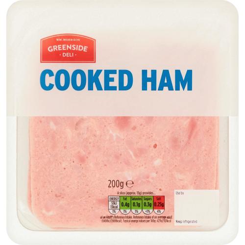 Morrisons Savers Cooked Ham Slices (200g) - Compare Prices & Where To ...