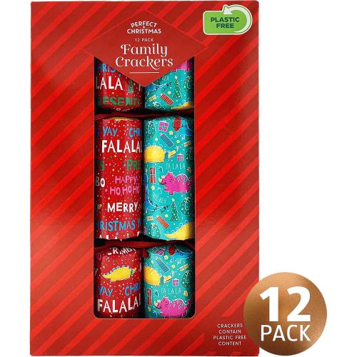 Perfect Christmas Text Family Crackers (12) - Compare Prices & Where To ...