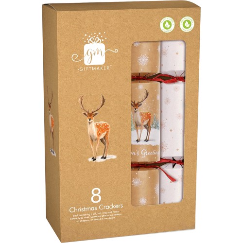 Kraft Stag Christmas Crackers (8) - Compare Prices & Where To Buy ...