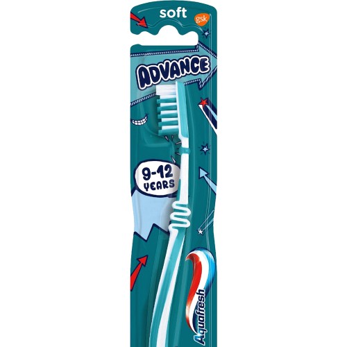 Aquafresh Advance 9-12 Years Kids Soft Toothbrush (1 x 75ml) - Compare ...