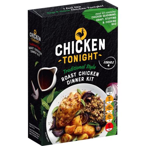 Chicken Tonight Traditional Style Roast Chicken Dinner Kit (200g ...