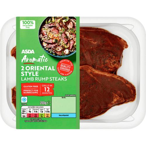 ASDA Oriental Style Lamb Rump Steaks (200g) - Compare Prices & Where To ...