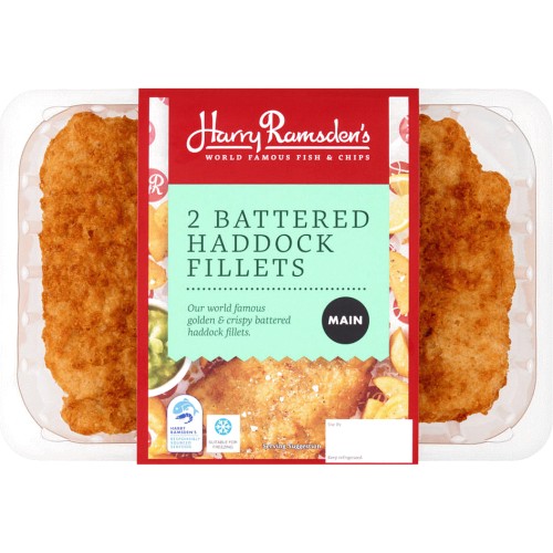 Harry Ramsden's 2 Battered Haddock Fillets (350g) - Compare Prices ...