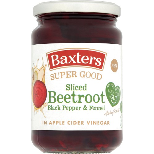 Baxters Super Good Sliced Beetroot with Black Pepper & Fennel (6 x 340g) - Compare Prices ...