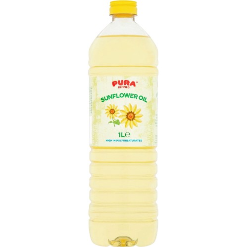 Pura Sunflower Oil (1 Litre) - Compare Prices & Where To Buy - Trolley ...