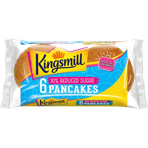 Kingsmill 30% Reduced Sugar 6 Pancakes (6) - Compare Prices & Where To ...