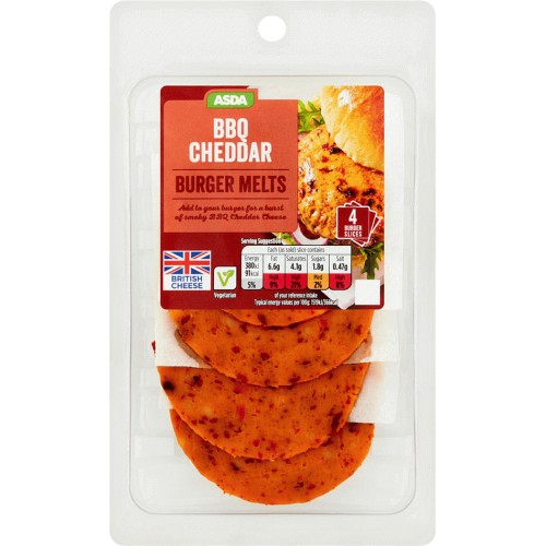 ASDA Monterey Jack Chilli Burger Melts (100g) - Compare Prices ...