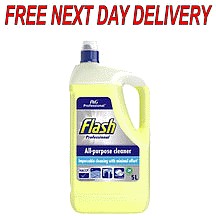 Flash Professional Multi Purpose Liquid Cleaner Lemon (5 Litre ...