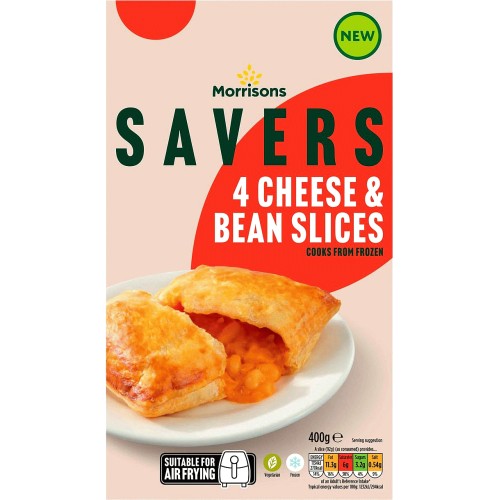 Morrisons Savers Cheese & Bean Bakes (4 x 100g) - Compare Prices ...