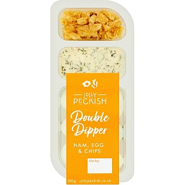 Jolly Peckish Double Dipper Ham Egg & Chips (100g) - Compare Prices ...
