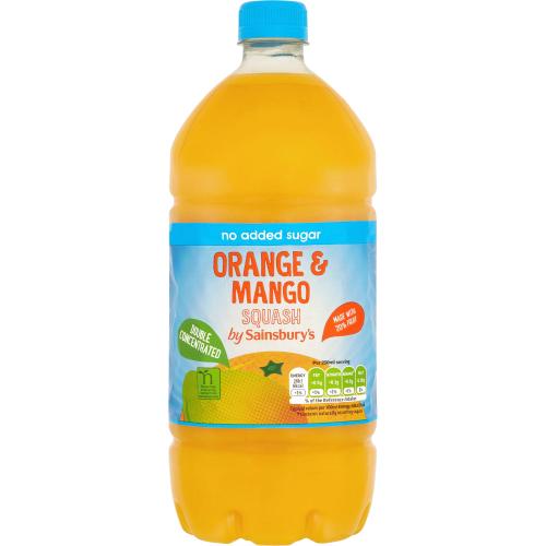 Robinsons Double Strength Orange No Added Sugar Fruit Squash 1.75 L (1. ...