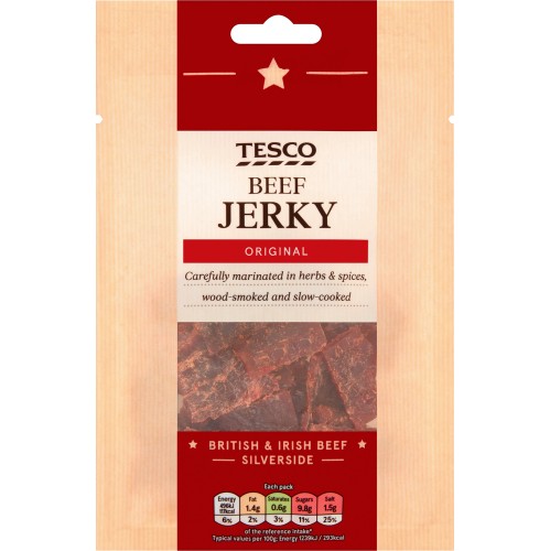 Tesco Jerky Original (40g) - Compare Prices & Where To Buy - Trolley.co.uk