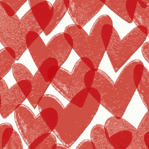 Sainsbury's Open Valentine's Day Greeting Card Hearts Design - Compare ...