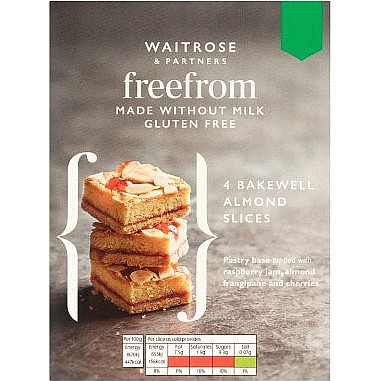 Waitrose Free From 4 Bakewell Slices (140g) - Compare Prices & Where To ...