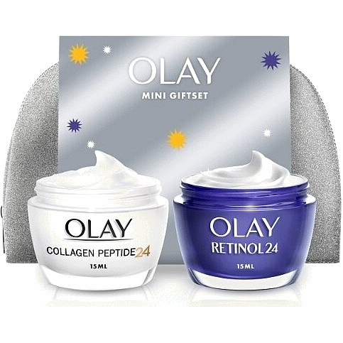 Olay Collagen Peptide & Retinol Trial Gift Set (2 x 15ml) - Compare ...