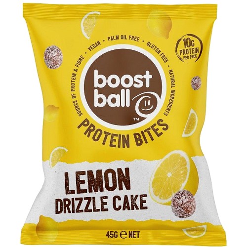 Boostball Lemon Drizzle Cake Bites - Compare Prices & Where To Buy ...