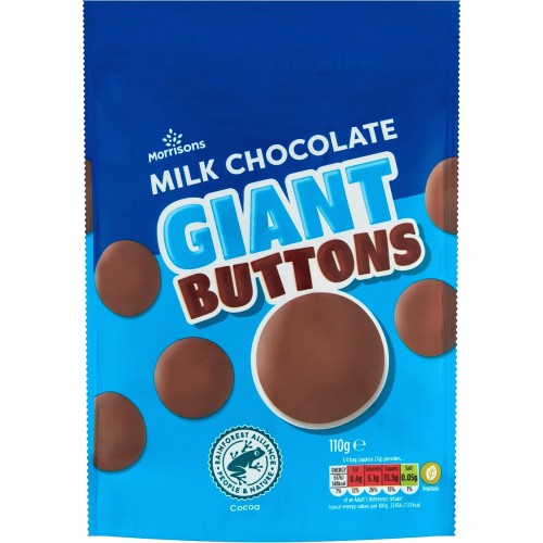 Morrisons Giant Milk Buttons (110g) - Compare Prices & Where To Buy ...