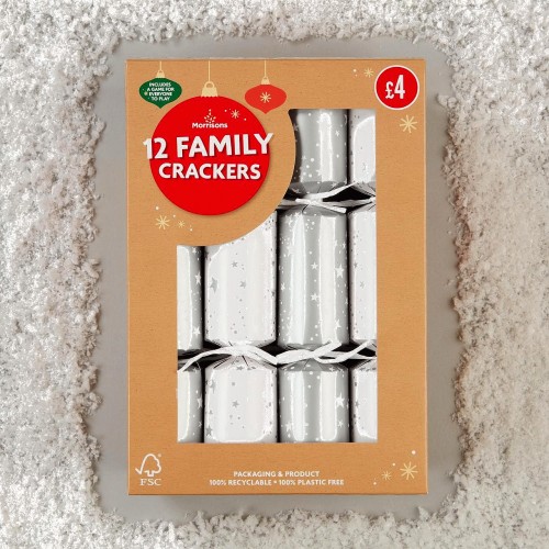 Morrisons Silver Family Crackers (12) - Compare Prices & Where To Buy ...