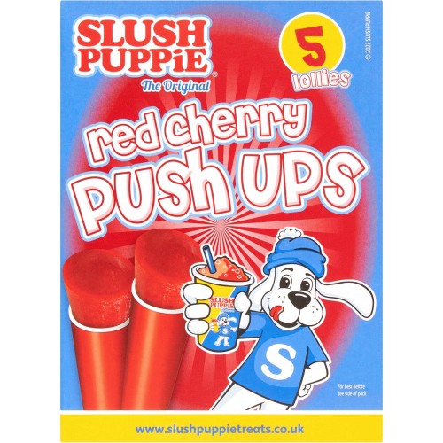 Slush Puppie 5 Red Cherry Push Ups (400ml) - Compare Prices & Where To ...