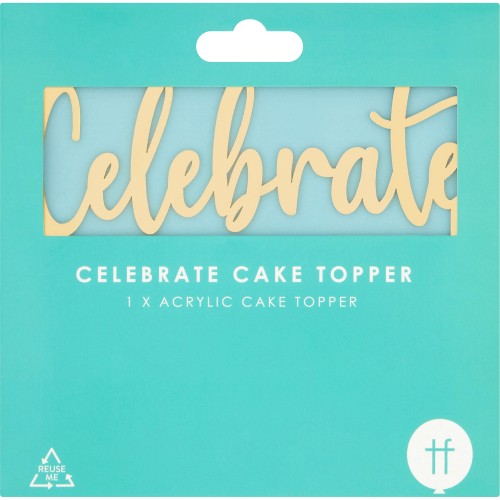 Acrylic Cake Topper - Compare Prices & Where To Buy - Trolley.co.uk