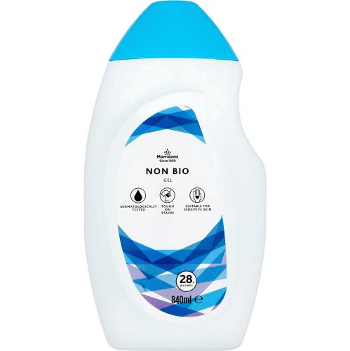 Morrisons Laundry Non Bio Gel 28 Washes (840ml) - Compare Prices ...