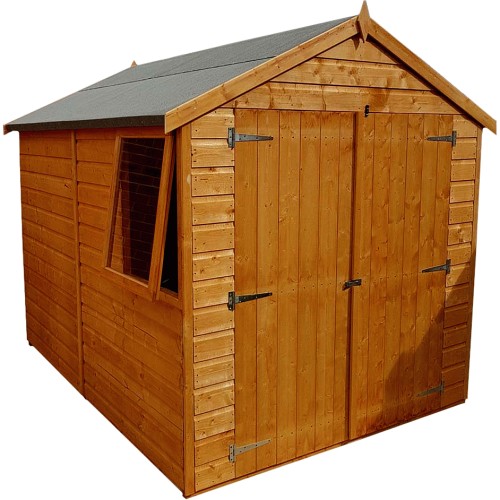 Shire Warwick 8x6ft Double Door Shiplap Shed - Compare Prices & Where ...