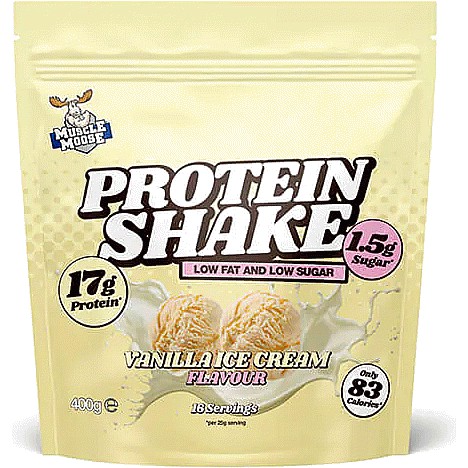 Muscle Moose Protein Shake Vanilla (400g) - Compare Prices & Where To ...