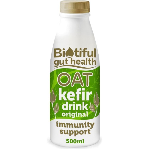 Biotiful Gut Health Plant-Based Oat Kefir Drink Original (500ml ...