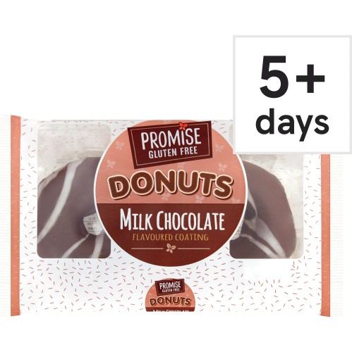 Promise Gluten Free Donuts Milk Chocolate Flavoured (140g) - Compare ...