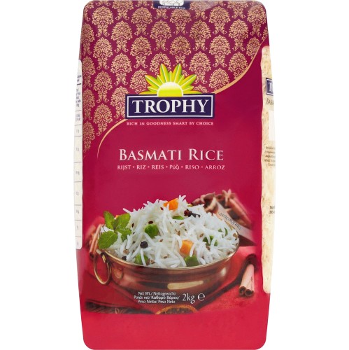 Trophy Basmati Rice (10kg) - Compare Prices & Where To Buy - Trolley.co.uk