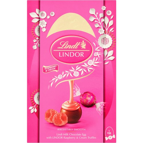 Lindt Lindor Irresistibly Smooth Raspberry& Cream (260g) - Compare ...