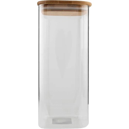 Pepco Storage Glass Jar With Bamboo Lid (1500ml) - Compare Prices ...