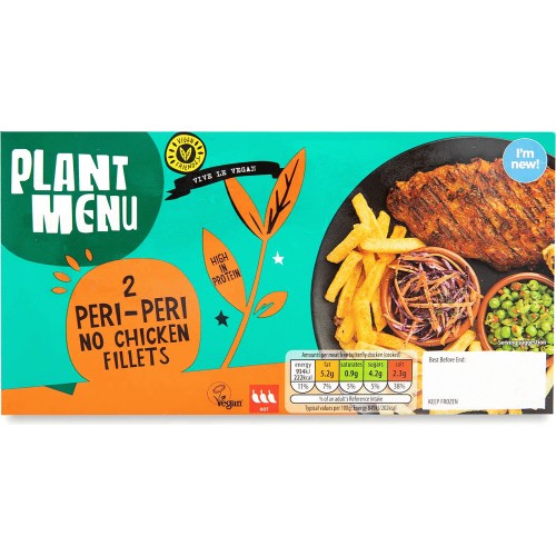 Plant Menu Peri-peri No Chicken Fillets - Compare Prices & Where To Buy ...