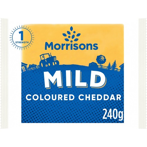 Morrisons Mild Coloured Cheddar (240g) - Compare Prices & Where To Buy ...