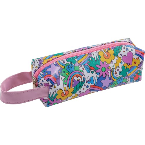 Sainsbury's Home Highlighter Black & White Multi Section Pencil Case ...