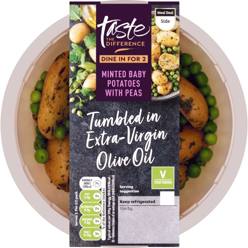 Sainsbury's Minted Baby Potatoes with Peas Taste the Difference (325g ...