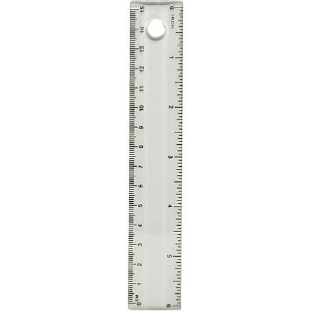 Wilko 6 inch Plastic Ruler - Compare Prices & Where To Buy - Trolley.co.uk