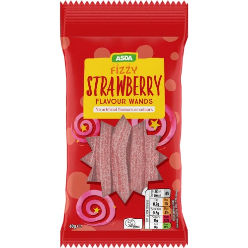 ASDA Strawberry Laces (40g) - Compare Prices & Where To Buy - Trolley.co.uk