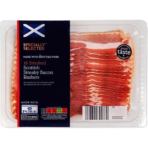 Tesco Smoked Streaky Bacon 14 Rashers (300g) - Compare Prices & Where ...
