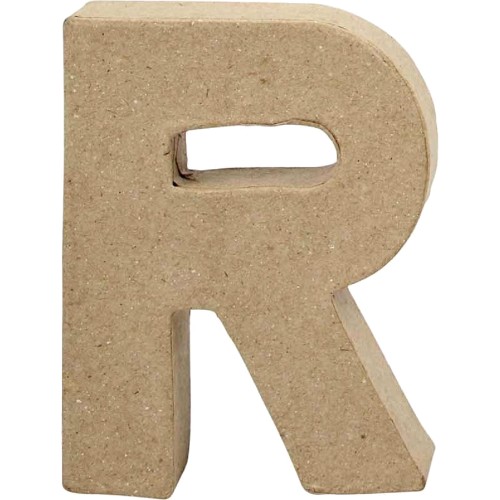 Papier Mache 3D Small Letter R - Compare Prices & Where To Buy ...